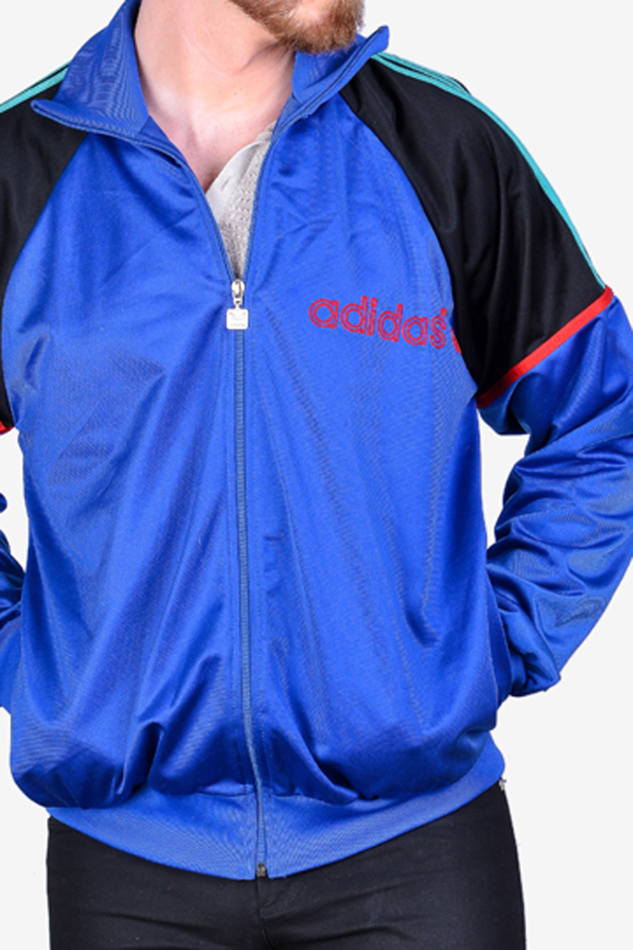 Vintage Adidas Tracksuit Top | Size L - Brick Vintage