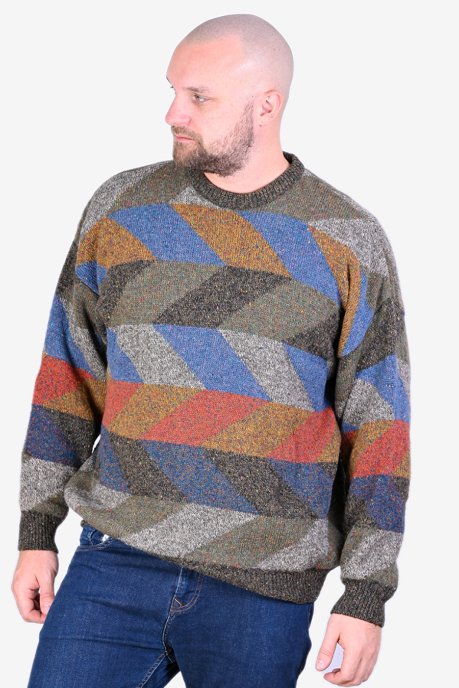 Vintage 1980's Jumper | Size XL - Brick Vintage