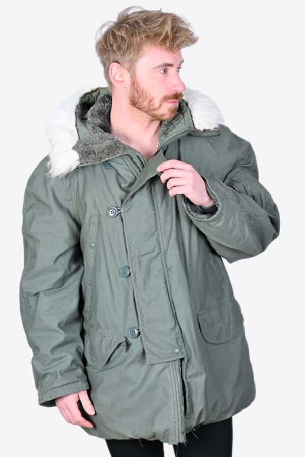 Vintage N3-B Style Parka | Size M - Brick Vintage