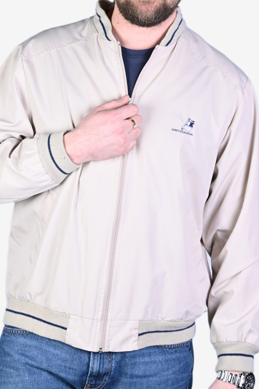 Vintage Gabicci Harrington Jacket | Size L - Brick Vintage