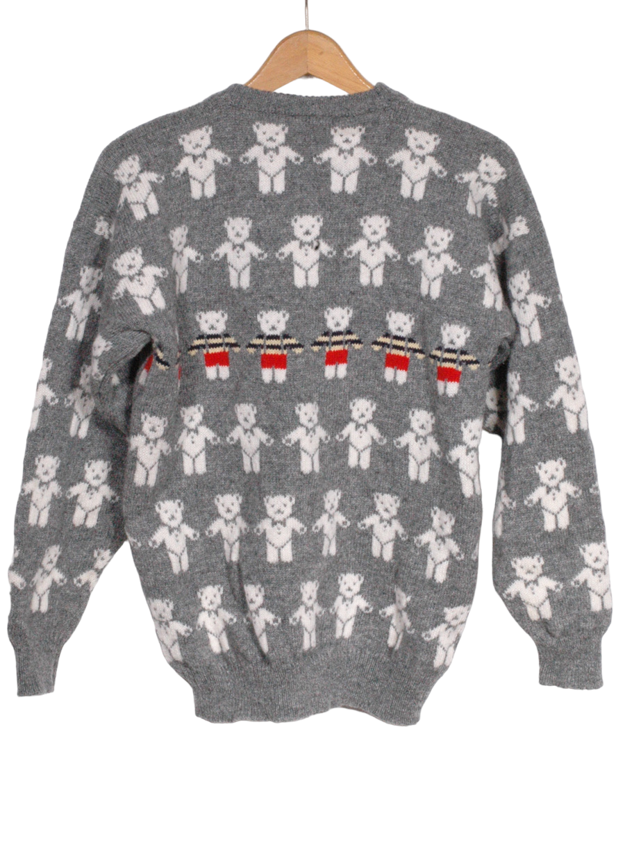 Vintage Teddy Bear Jumper | Size 14 - Brick Vintage