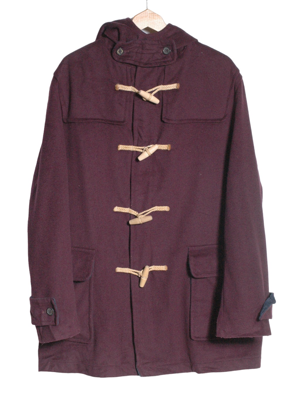 Vintage Gloverall Purple Duffle Coat | Size L